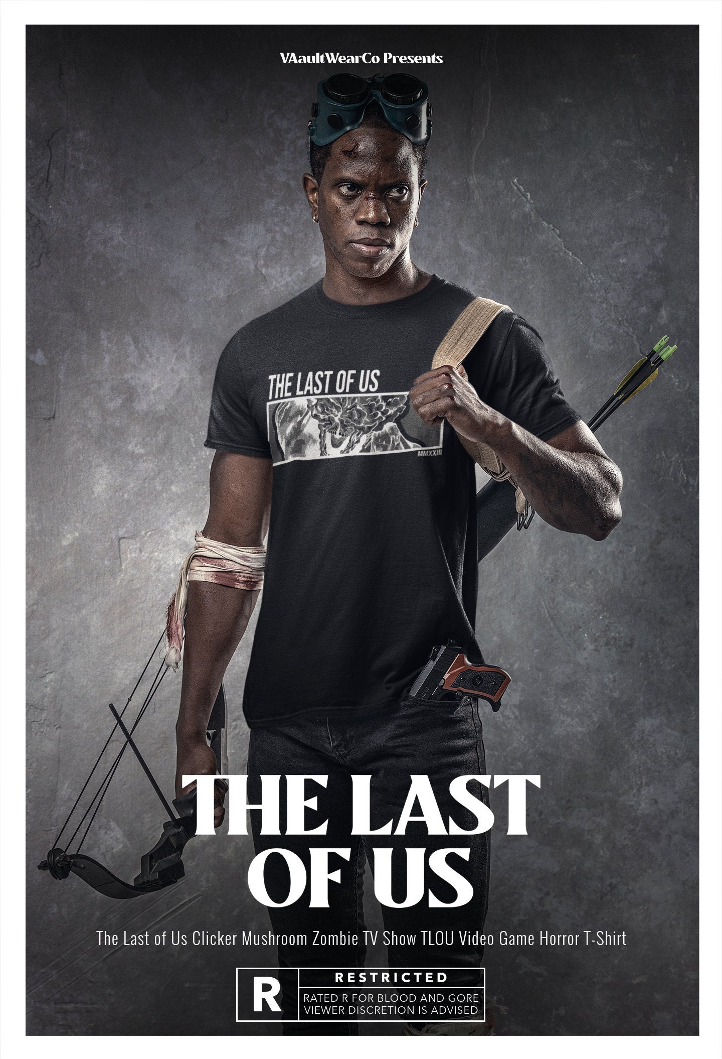 The Last of Us Clicker Mushroom Zombie TV Show TLOU Video Game - Etsy