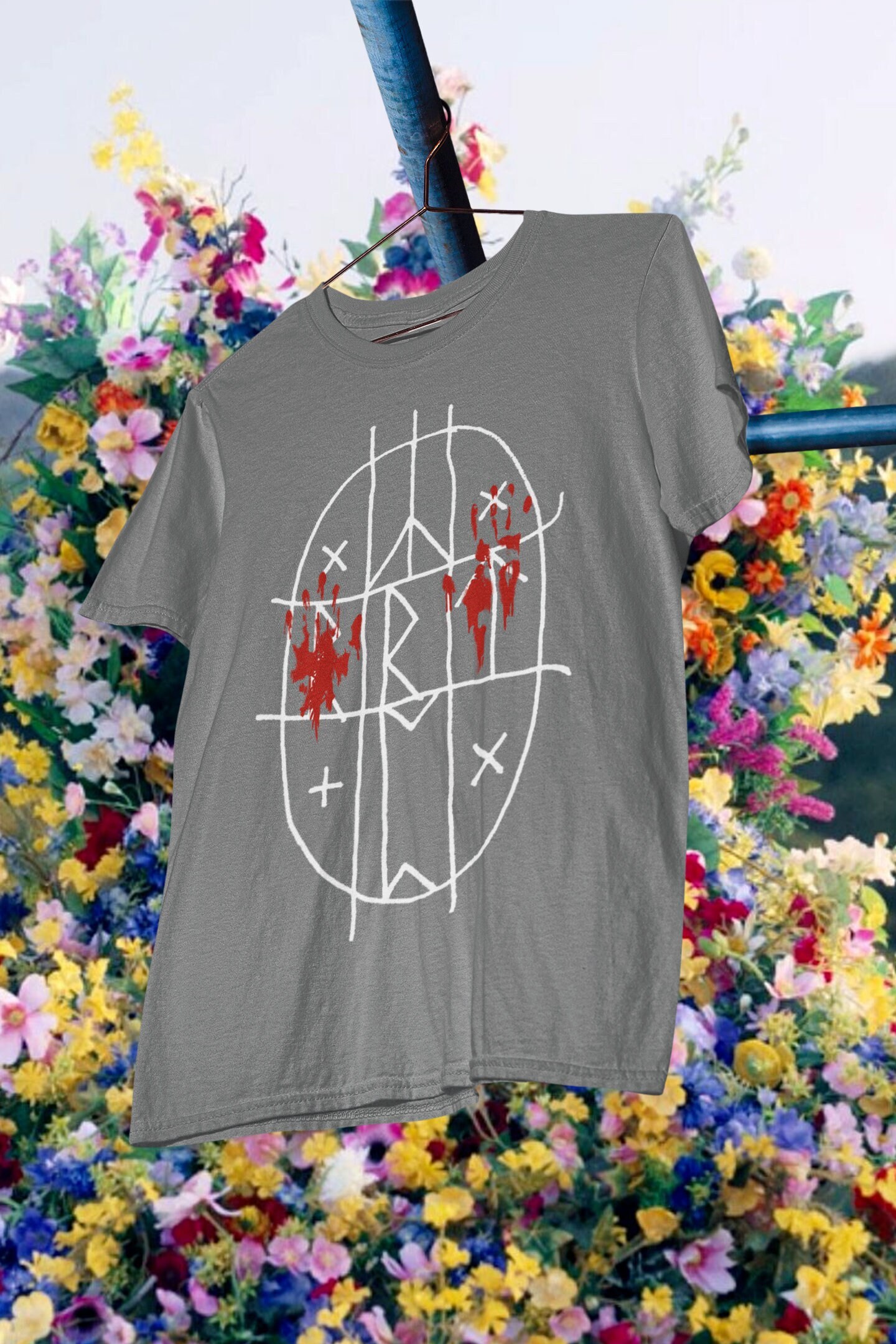 Midsommar Bloody Rune A24 Horror T-shirt White - Etsy