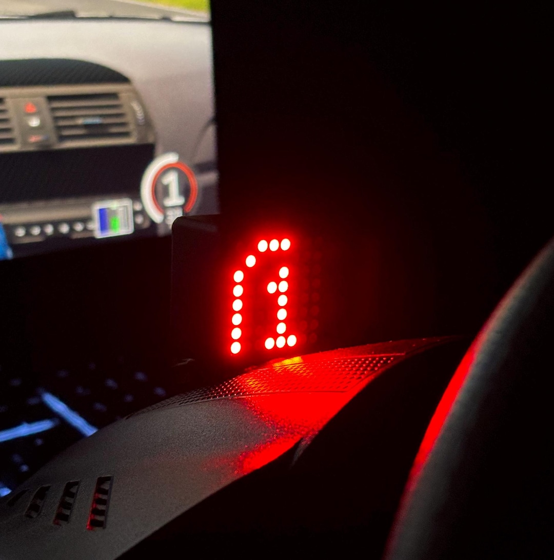 Sim Racing Gear Matrix Shift Light for PC Steering Wheel | Plug and ...