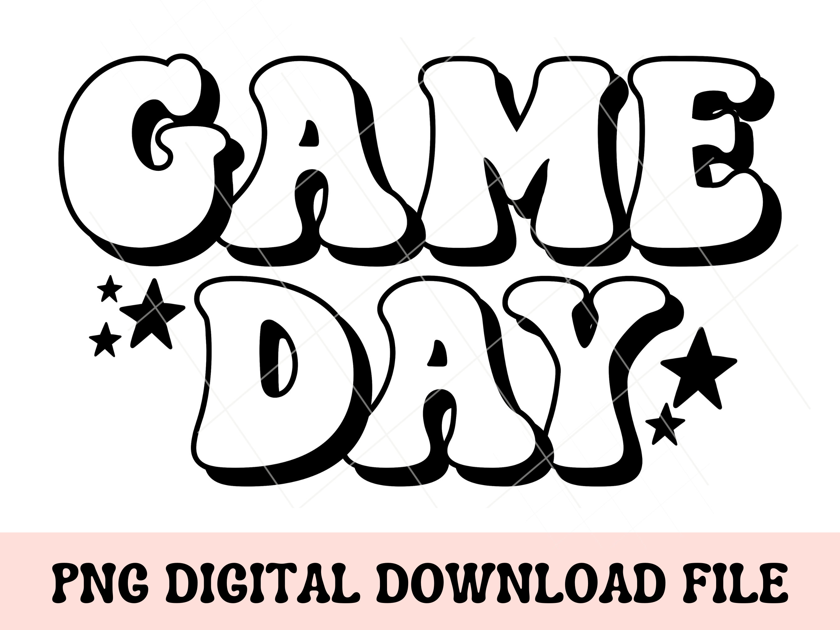Game Day PNG, Retro Game Day Design, Sports Png, Game Day Sublimation ...
