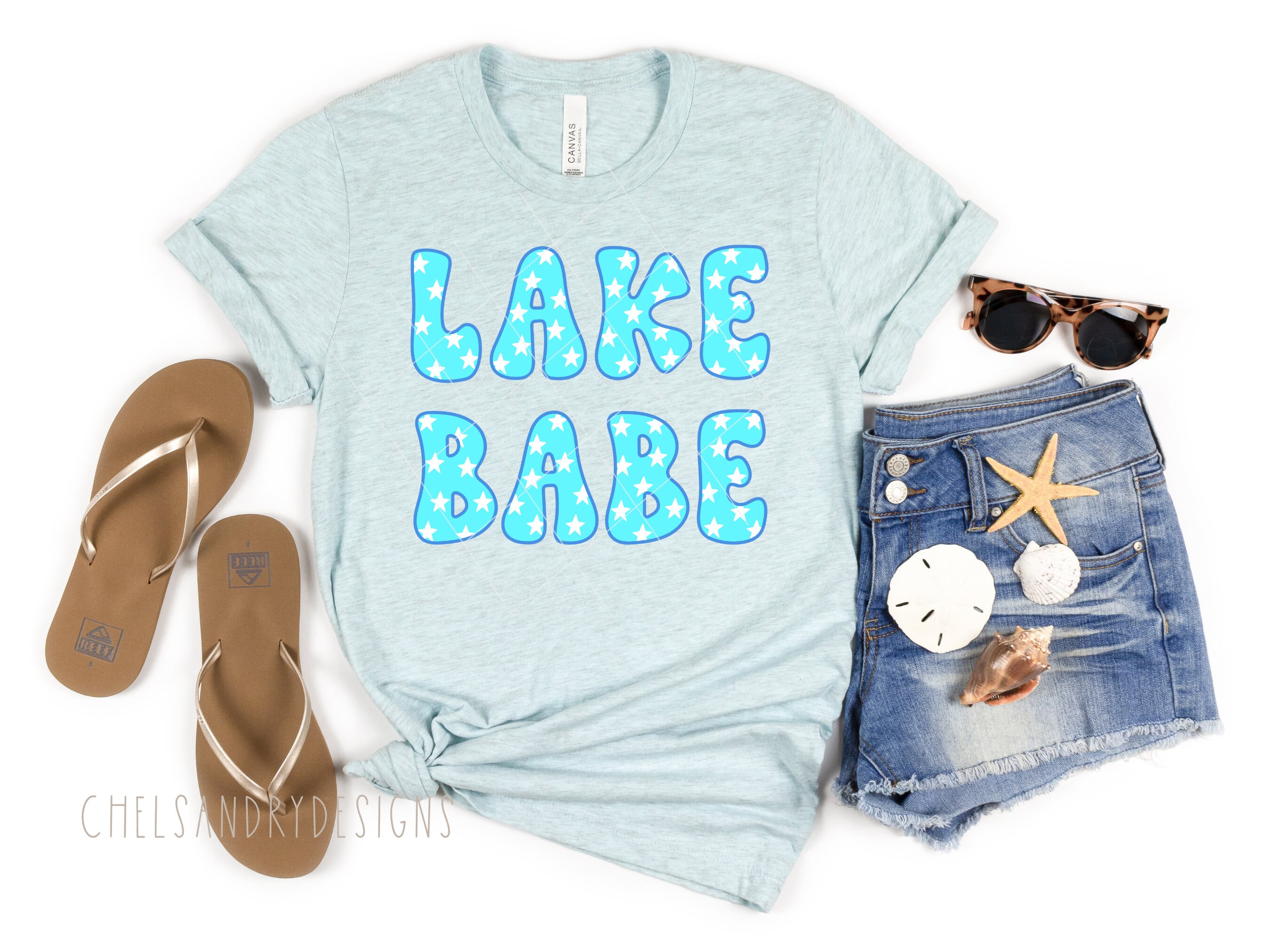 Lake Babe PNG, Lake Png, Summer Png, Retro Design, Sublimation Design ...
