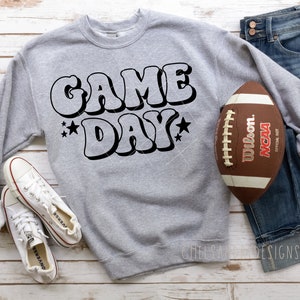 Game Day PNG, Retro Game Day Design, Sports Png, Game Day Sublimation ...