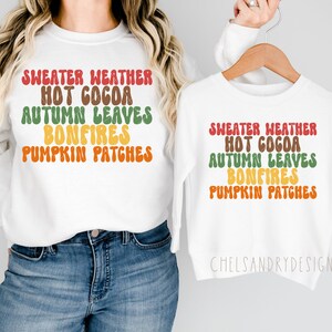 Fall Words PNG, Fall Vibes Png, Autumn Png, Sweater Weather, Pumpkin ...