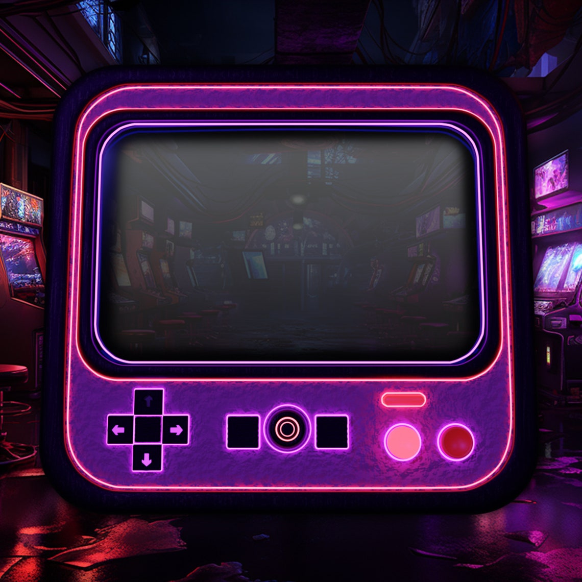 ANIMATED Handheld Gaming System, Webcam Overlay for Twitch, Youtube ...