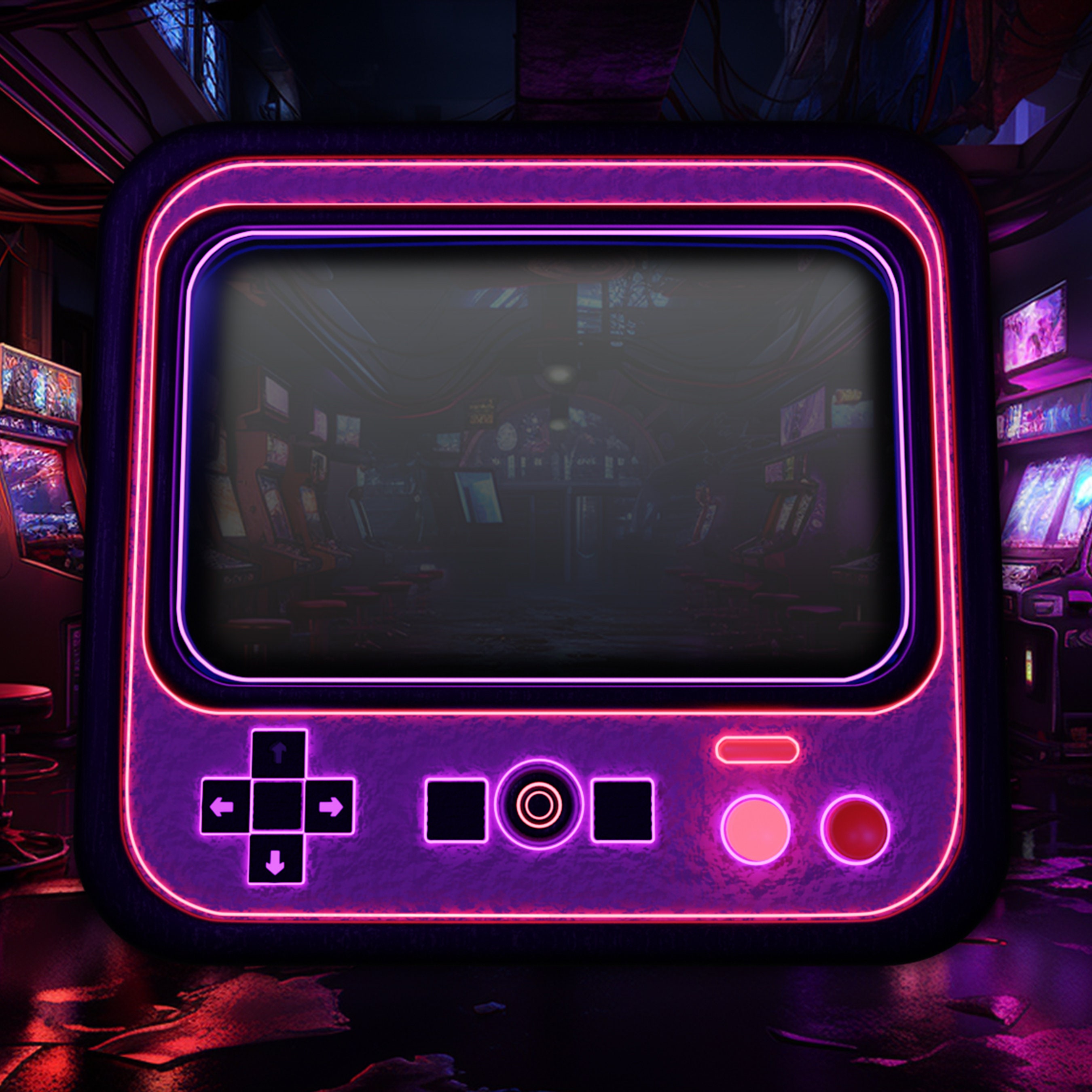 ANIMATED Handheld Gaming System, Webcam Overlay for Twitch, Youtube ...
