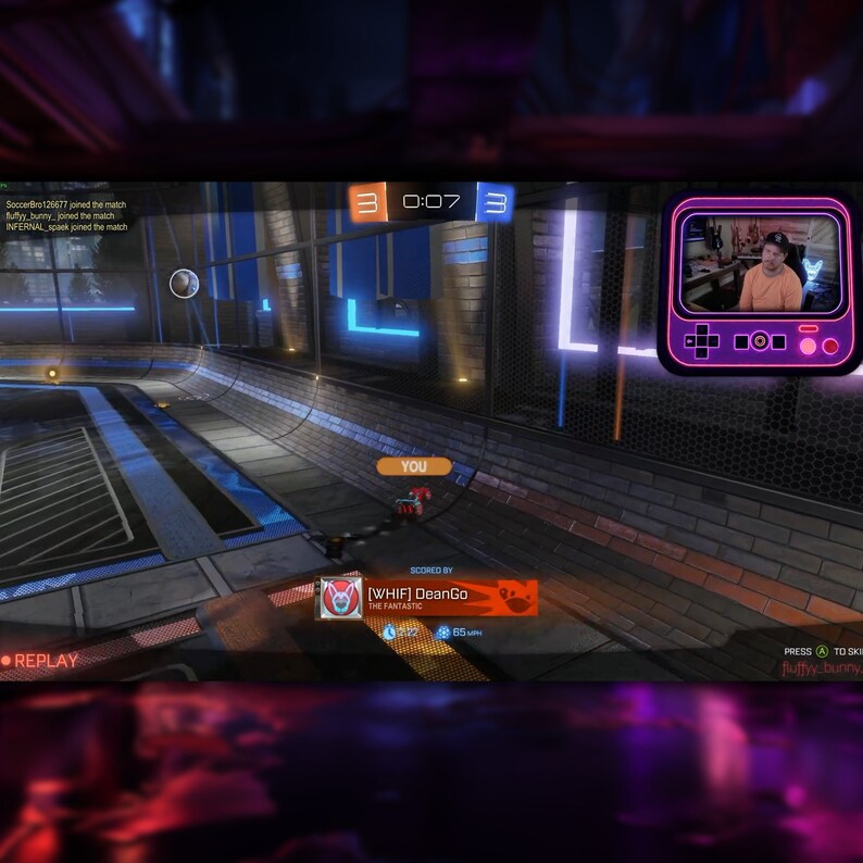 ANIMATED Handheld Gaming System, Webcam Overlay for Twitch, Youtube ...