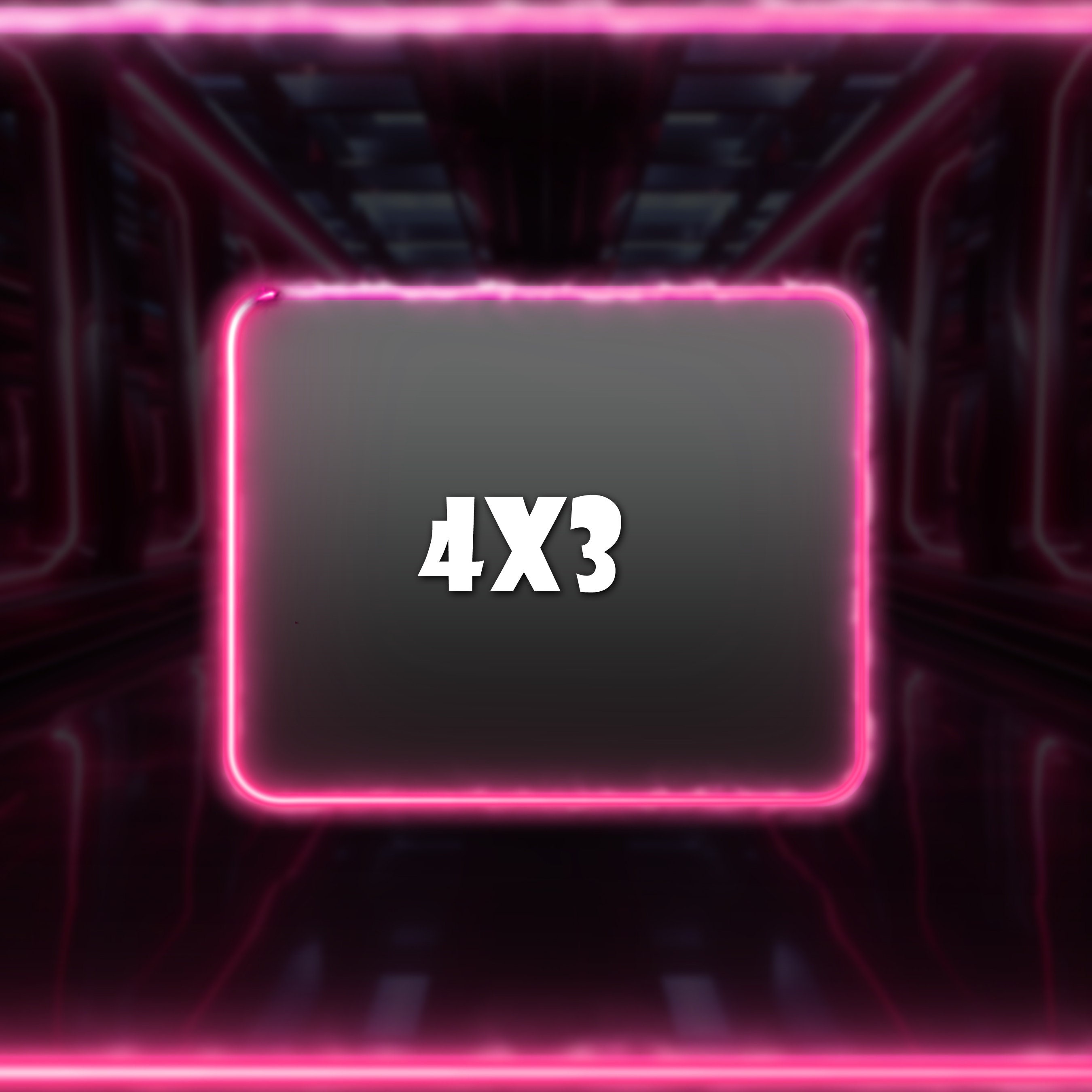 3 ANIMATED Neon Webcam Border Pack, Pink, Webcam Overlays for Twitch ...