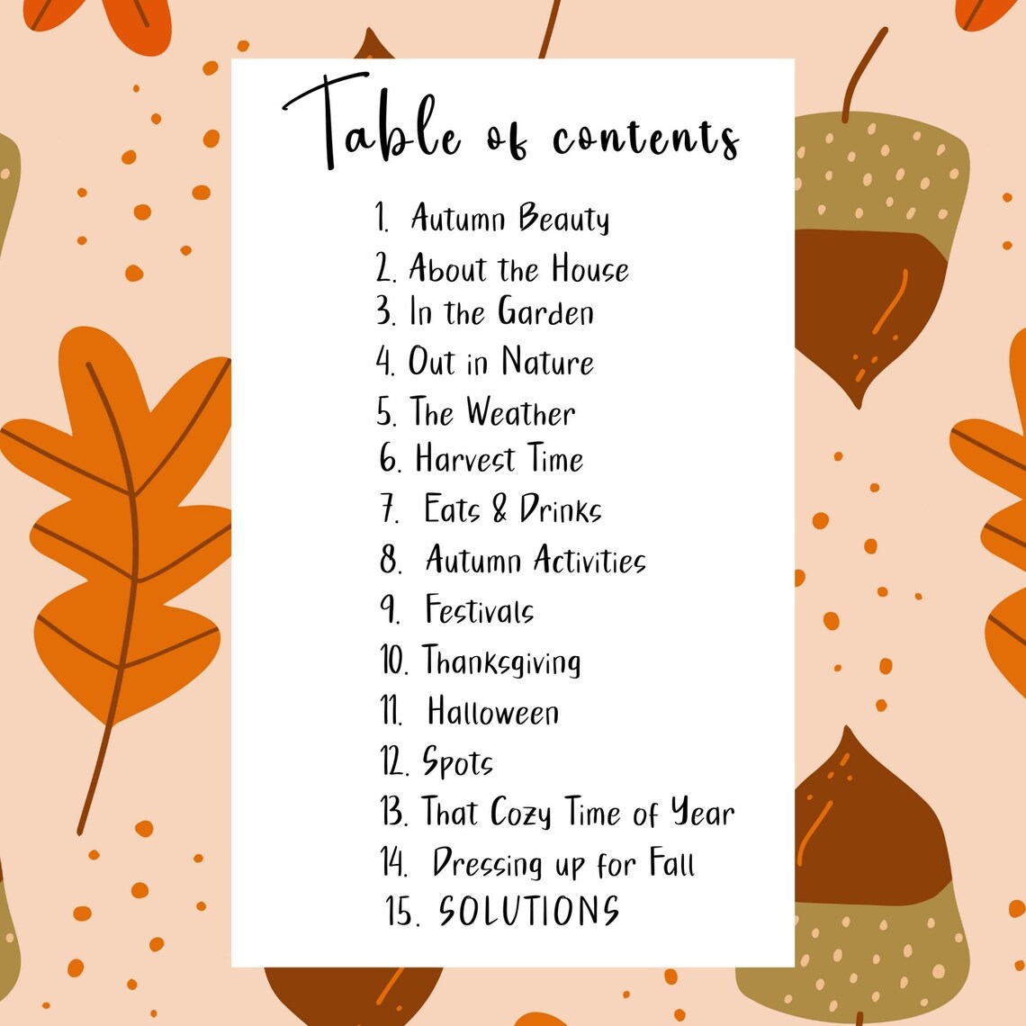 Fall Word Search Printable Game. Easy Digital Download. Autumn Games ...