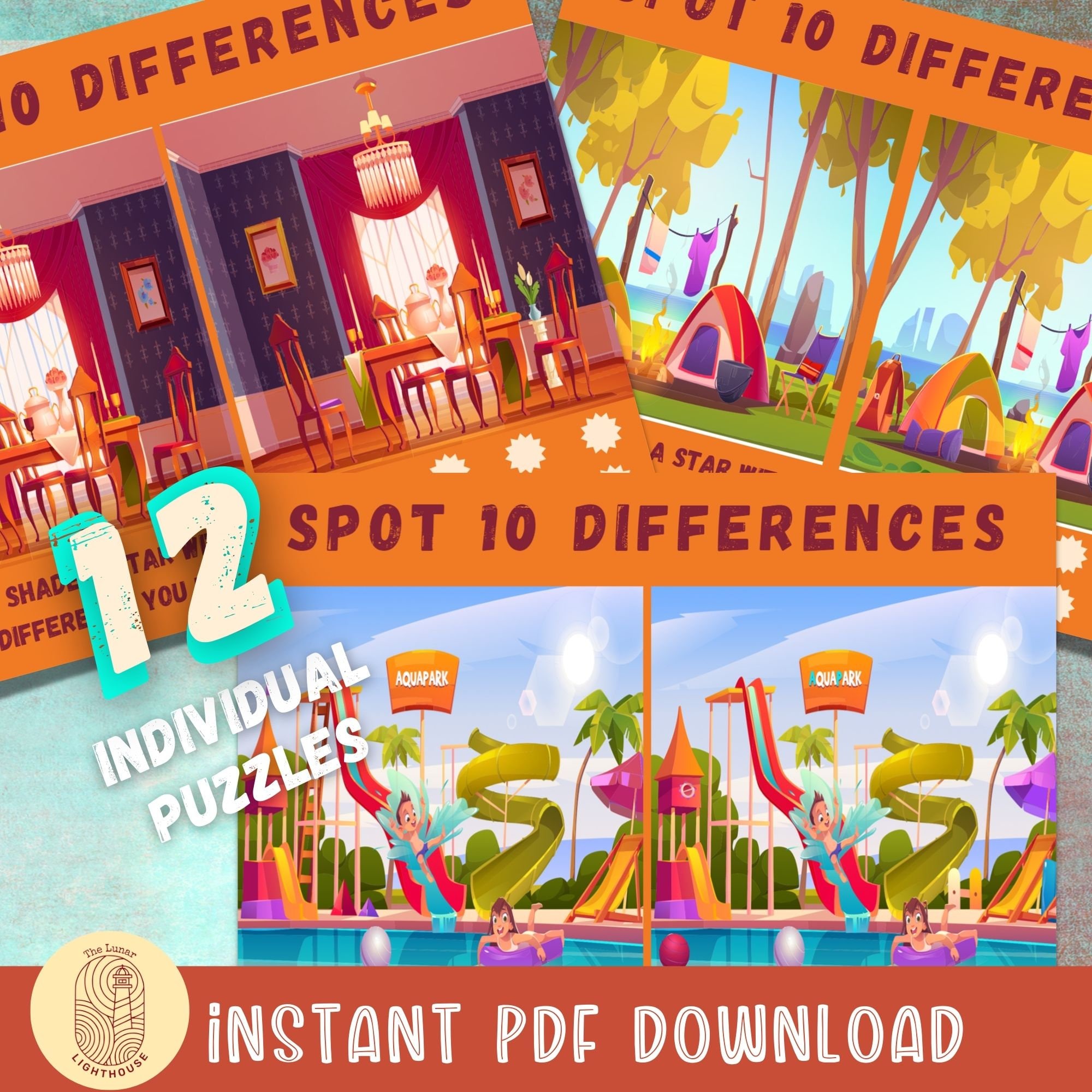 Spot The Difference Puzzle Game
