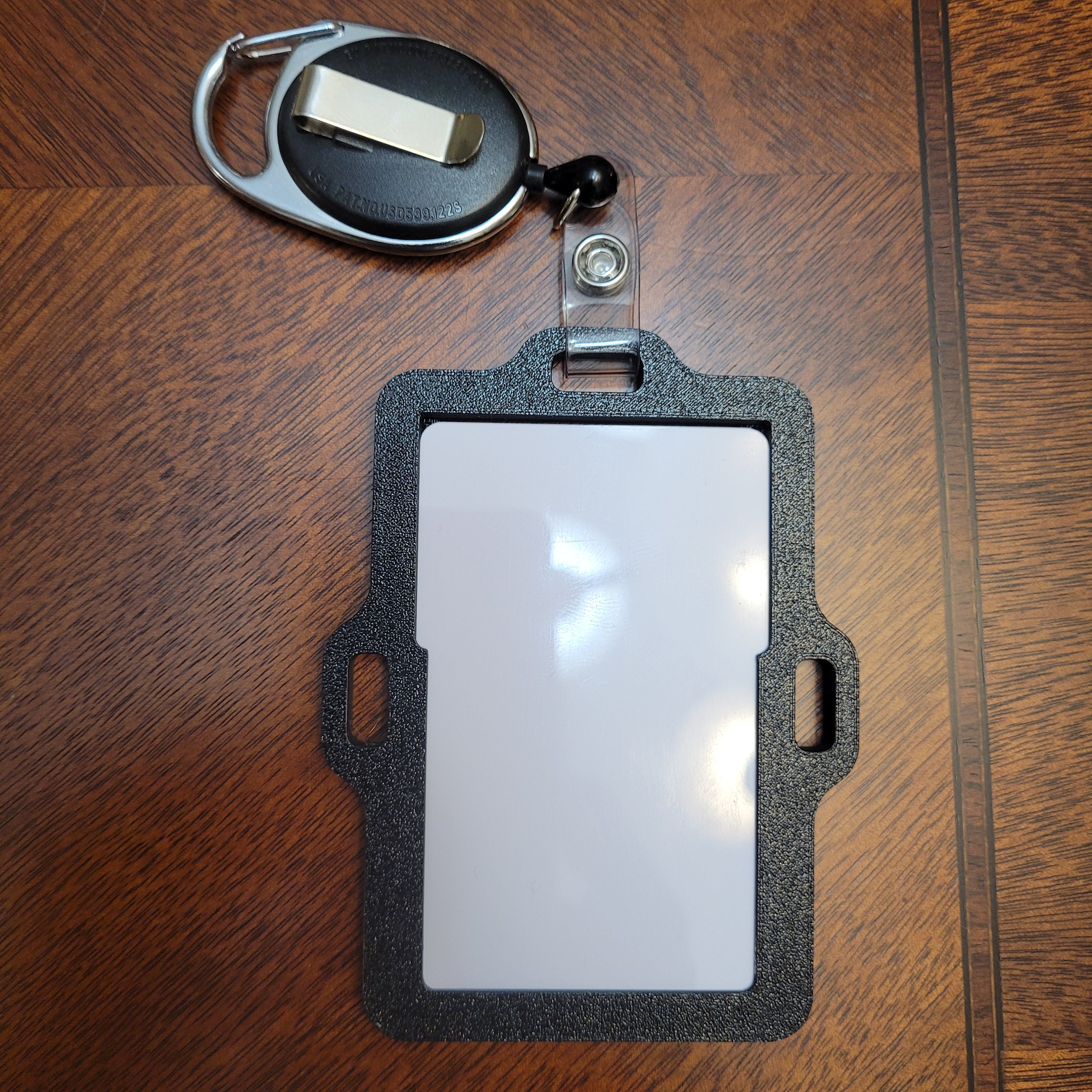 3D Printed 1 to 4 ID Badge Double Sided - Etsy