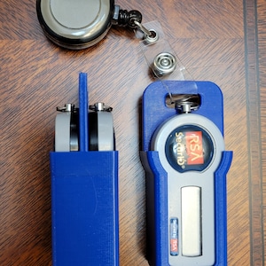 3D Printed 2 RSA Securid Fob Holder Compact Design 1 Lanyard Attachment ...