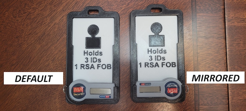 3D Printed RSA Securid 3 Badge Holder - Etsy