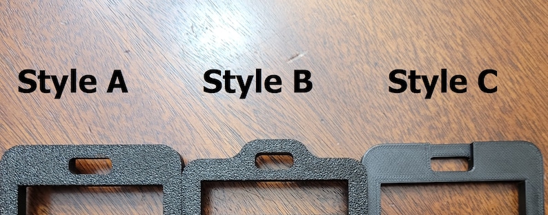 3d Printed, 3 ID, 2 RSA Securid Fob ID Badge - Etsy