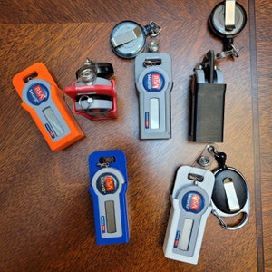 3D Printed 2 RSA Securid Fob Holder Compact Design 1 Lanyard Attachment ...