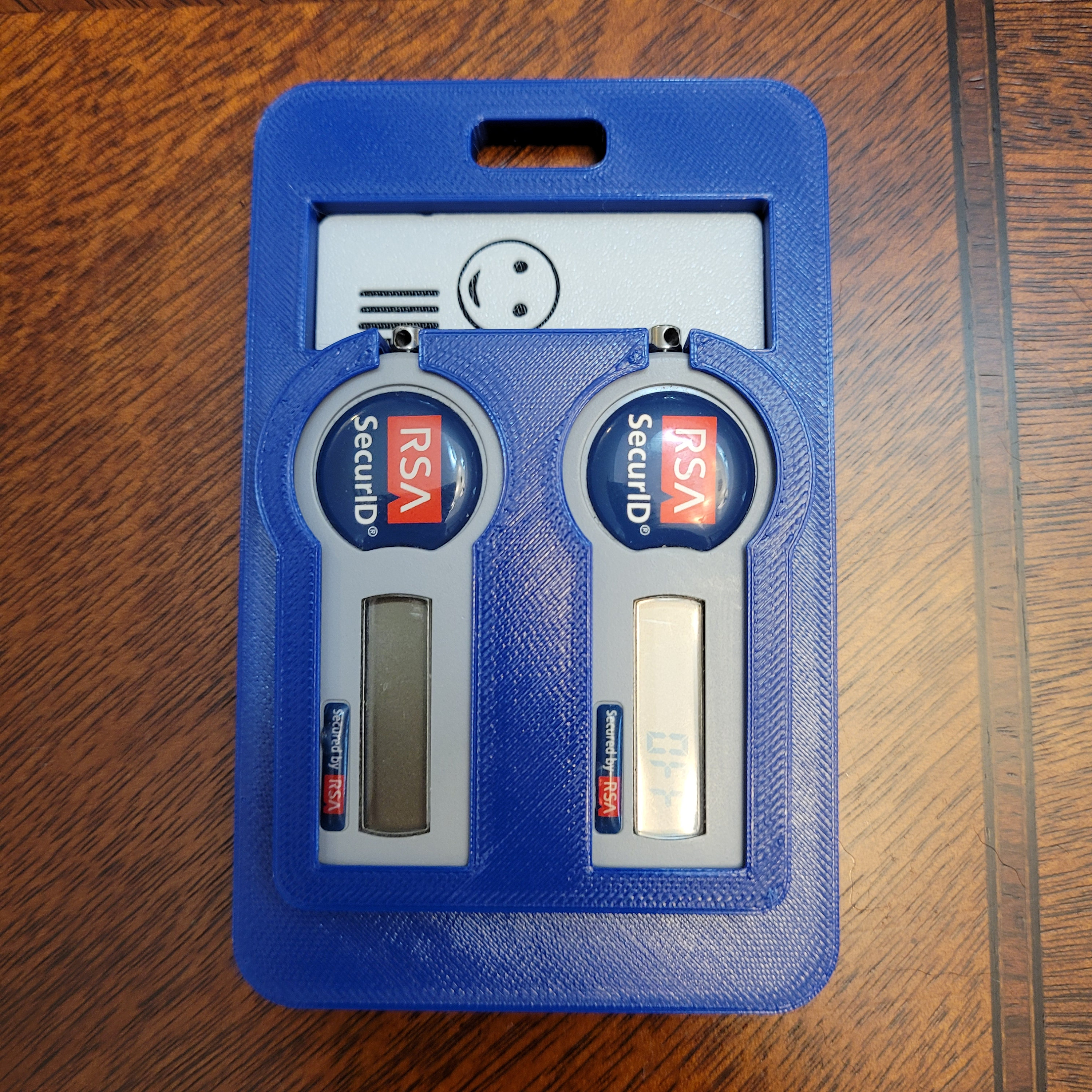 3d Printed, 3 ID, 2 RSA Securid Fob ID Badge - Etsy