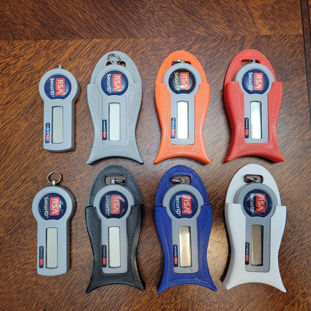 3d Printed Single RSA Securid Holster, Securid Fob Holder Fish Shaped ...