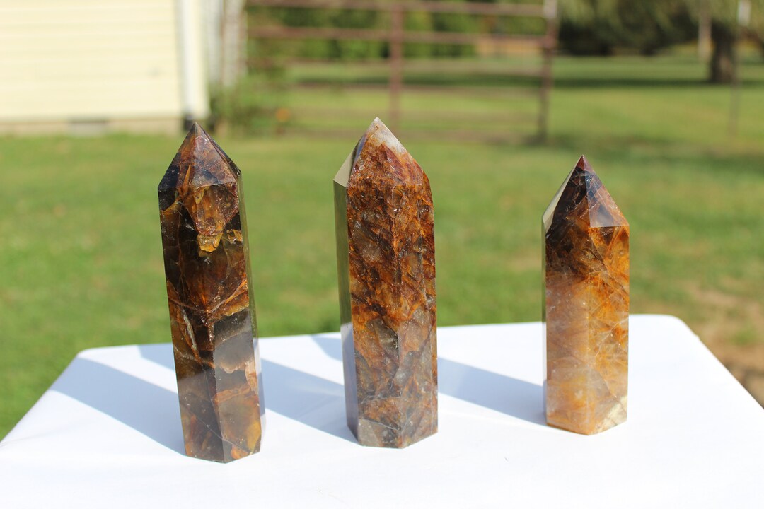 Beautiful Golden Healer Towers - Etsy