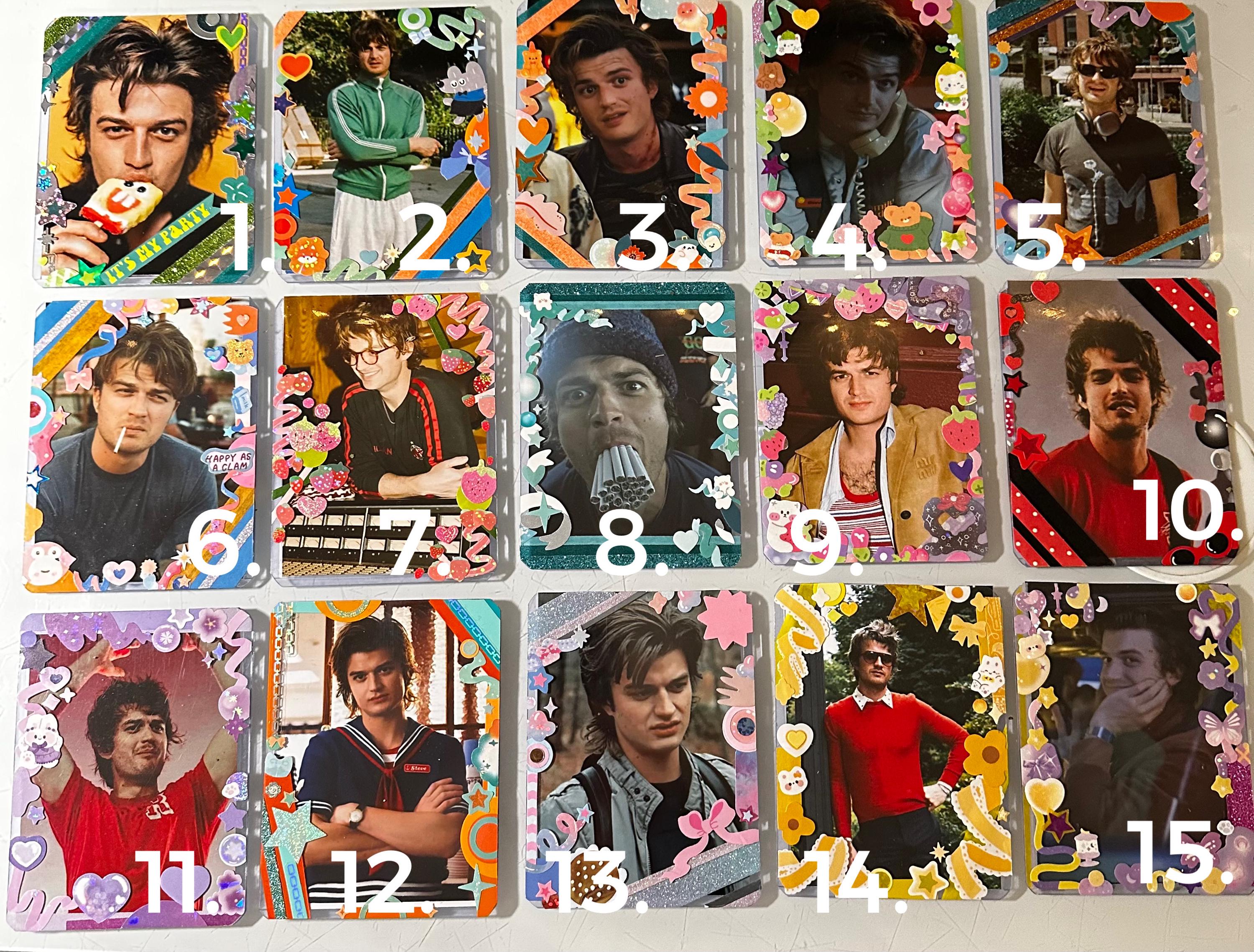 Steve Harrington Custom Photocard, Joe Keery Photocard, Steve ...