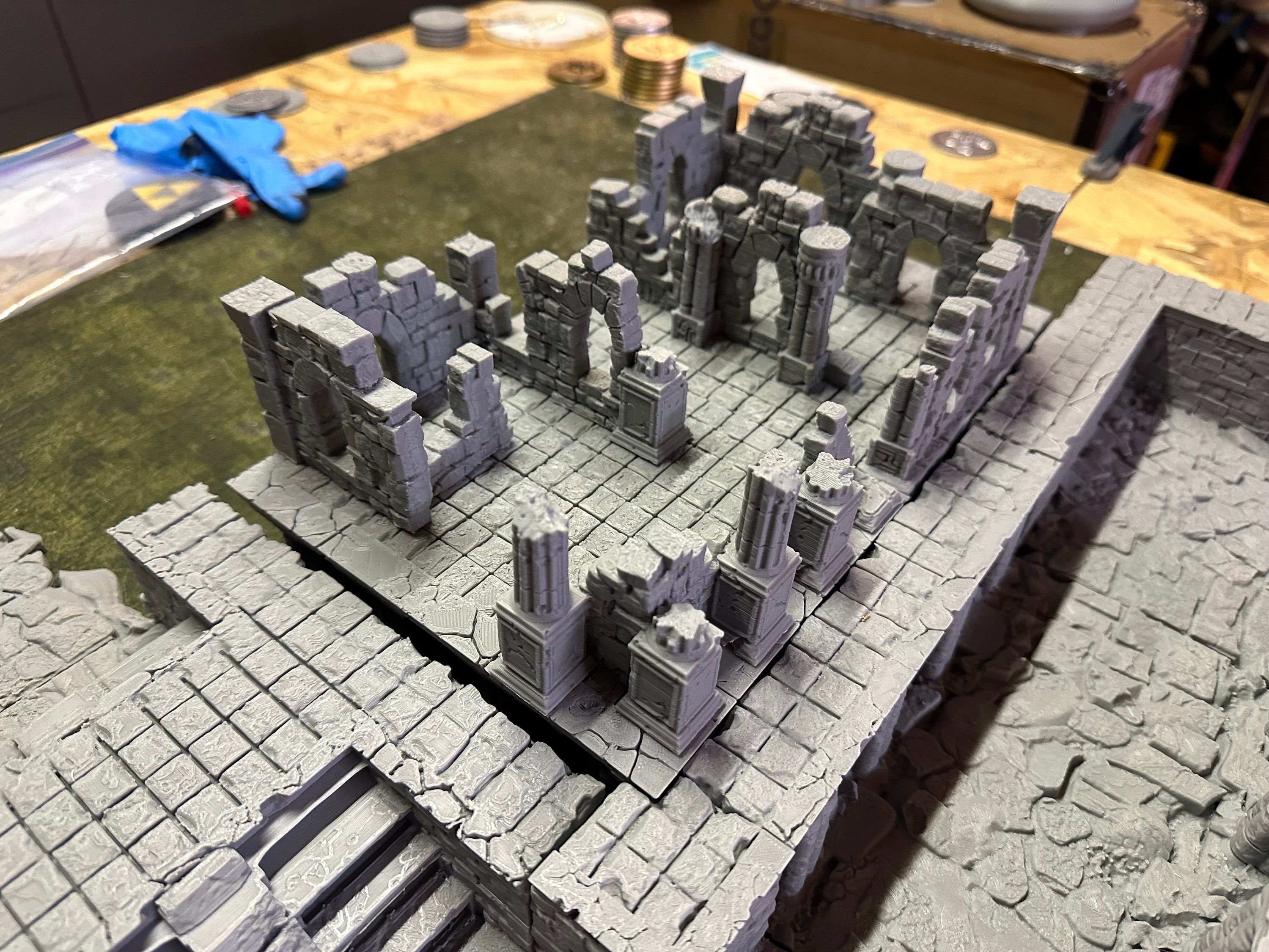 D&D, Dungeons and Dragons, Terrain, Unpainted, Filament PLA - Etsy