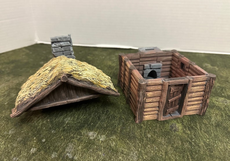Medieval House, Single Story, Standard, Pathfinder, D&D, Wargaming ...