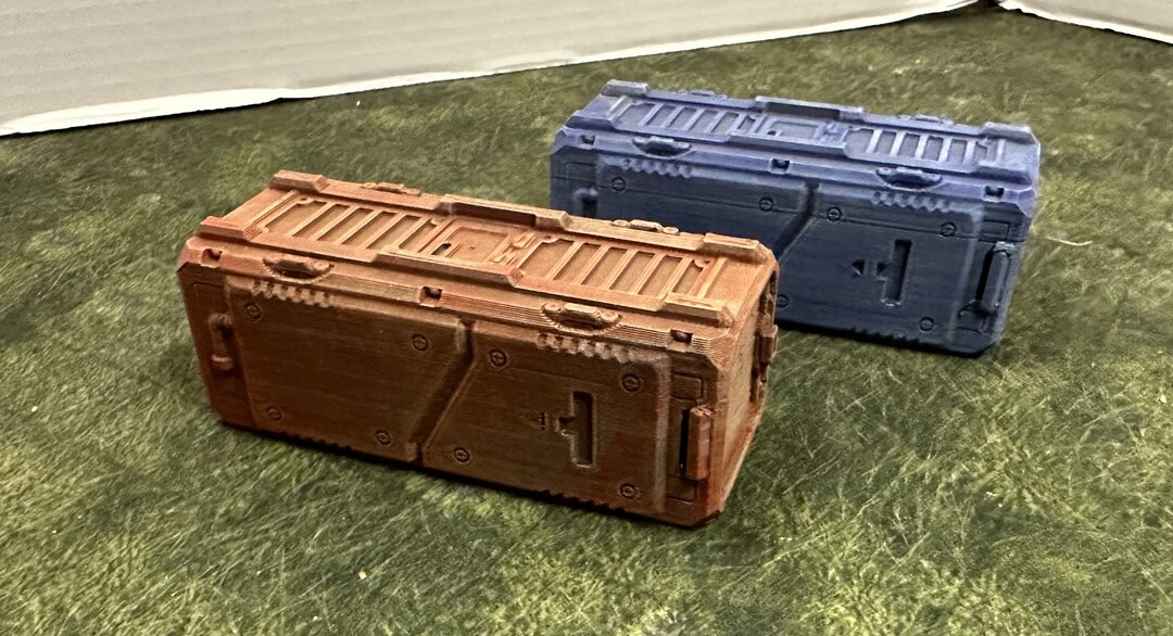 Sci-fi, Shipping Containers, Wargaming, Warhammer 40k, Starfinder, 3D ...