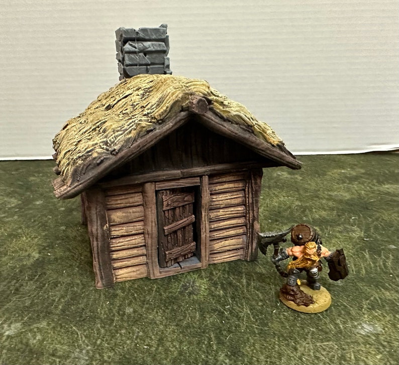 Medieval House, Single Story, Standard, Pathfinder, D&D, Wargaming ...