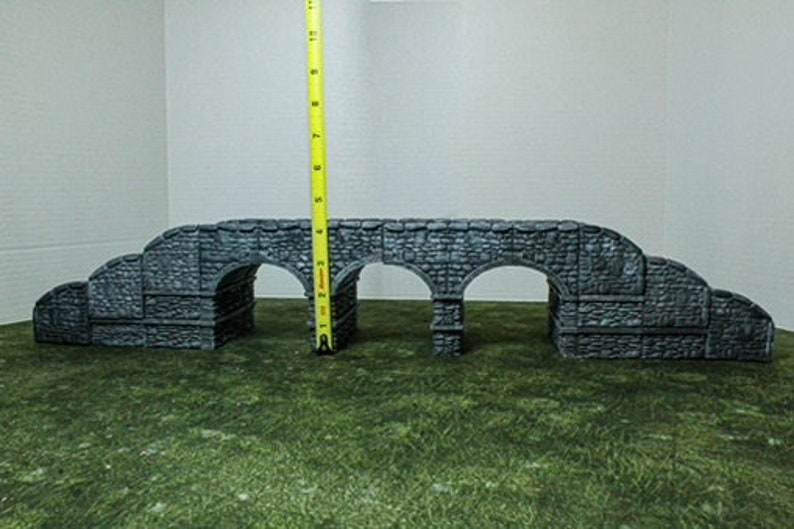 Stone Bridge Miniature, Painted, Pathfinder, D&D, TTRPG, Wargaming, 3D Printed, Magnetized ...