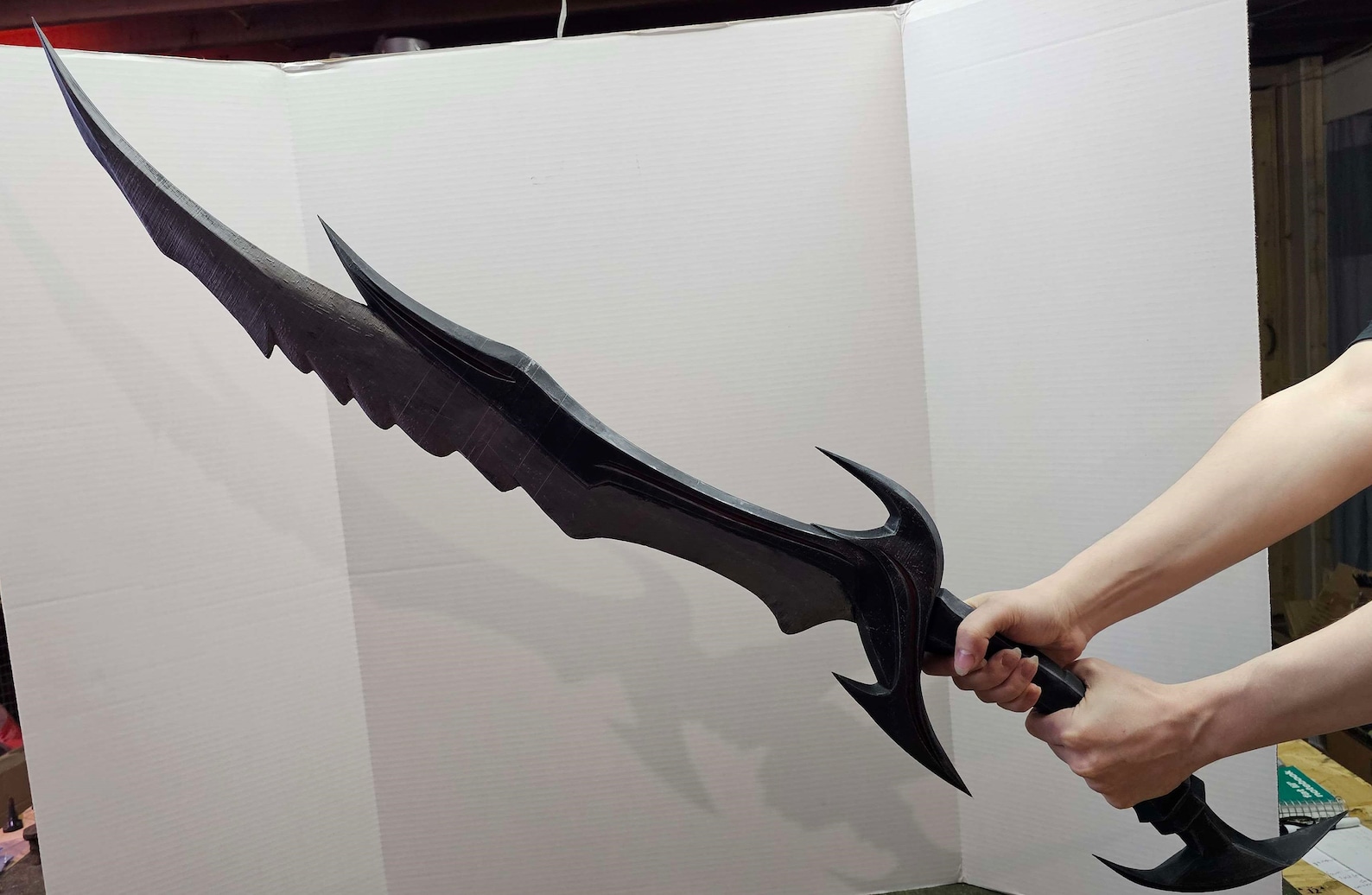 Daedric Sword, 45, Skyrim, Hand Painted, Replica, Prop, Filament PLA ...