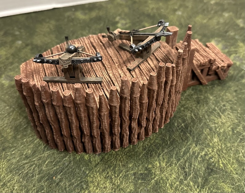 Medieval Siege Platform With Two Ballista, Pathfinder, D&D, Wargaming ...