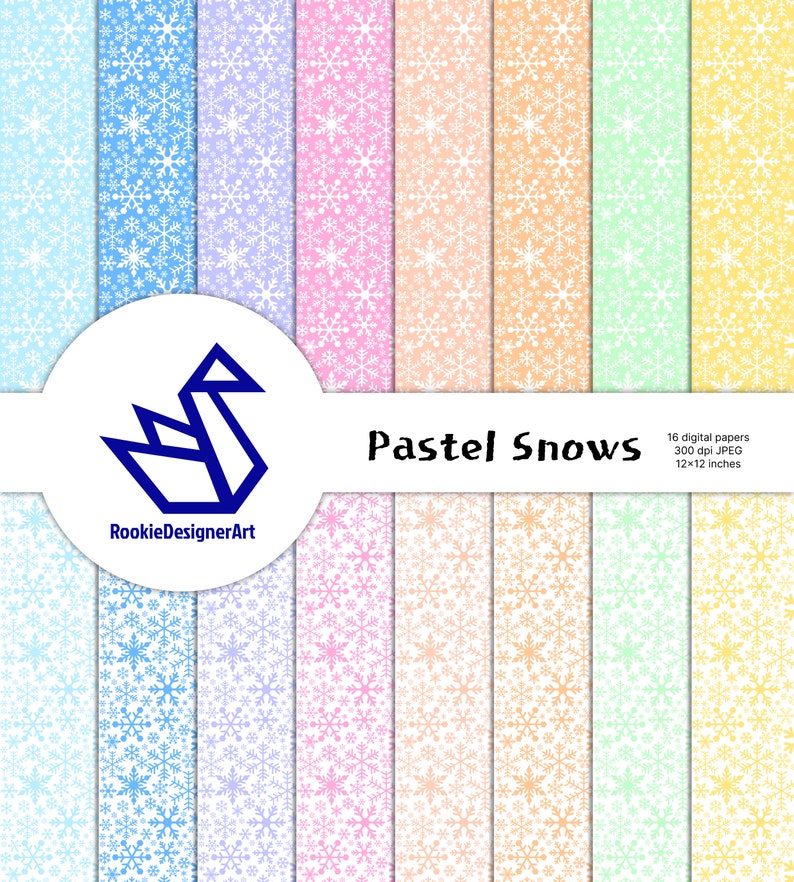 Pastel Colours Digital Paper, Pastel Colours, Seamless Pattern, Pastel ...