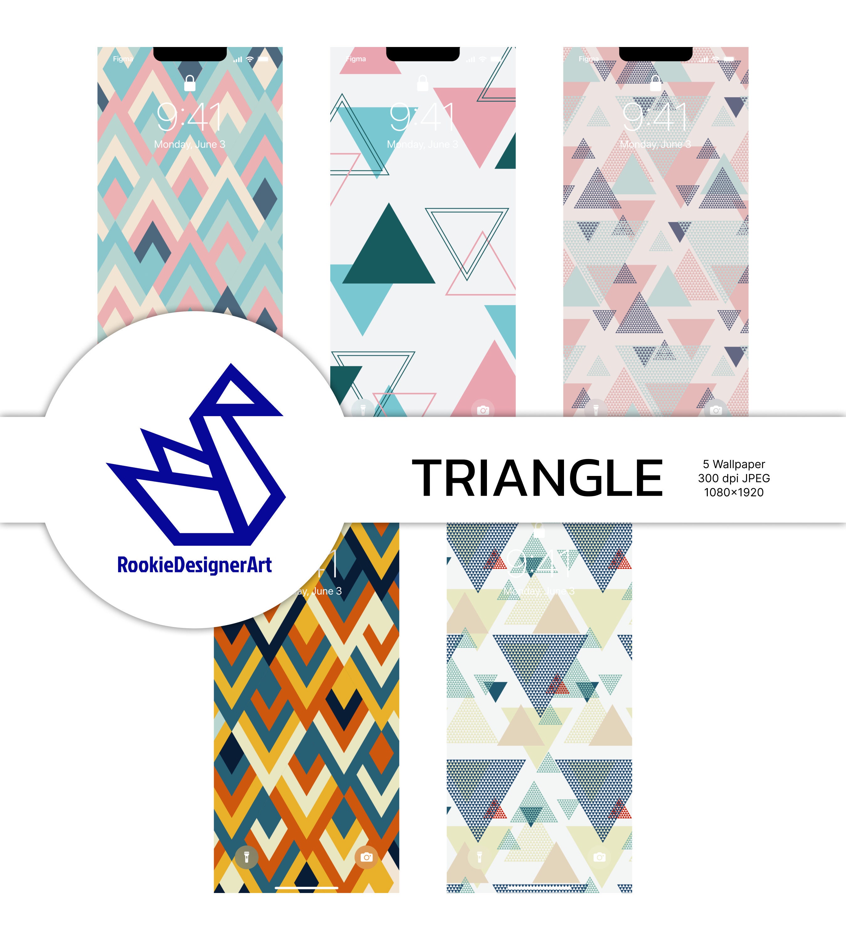 Triangle Phone Wallpapers, Modern Wallpaper Iphone, Minimalist ...