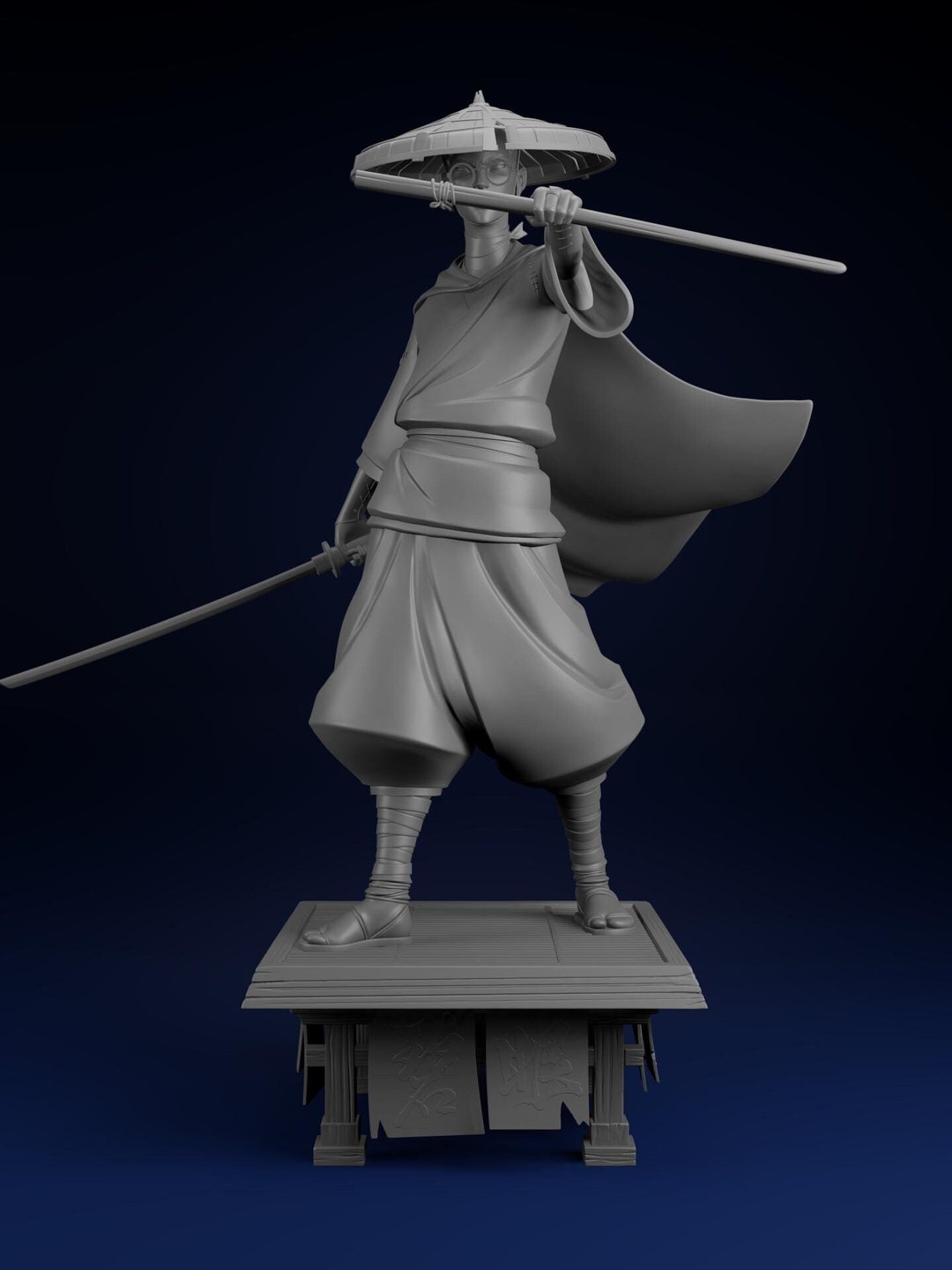 Mizu 3D Printed Collectable Fan Art - Etsy UK
