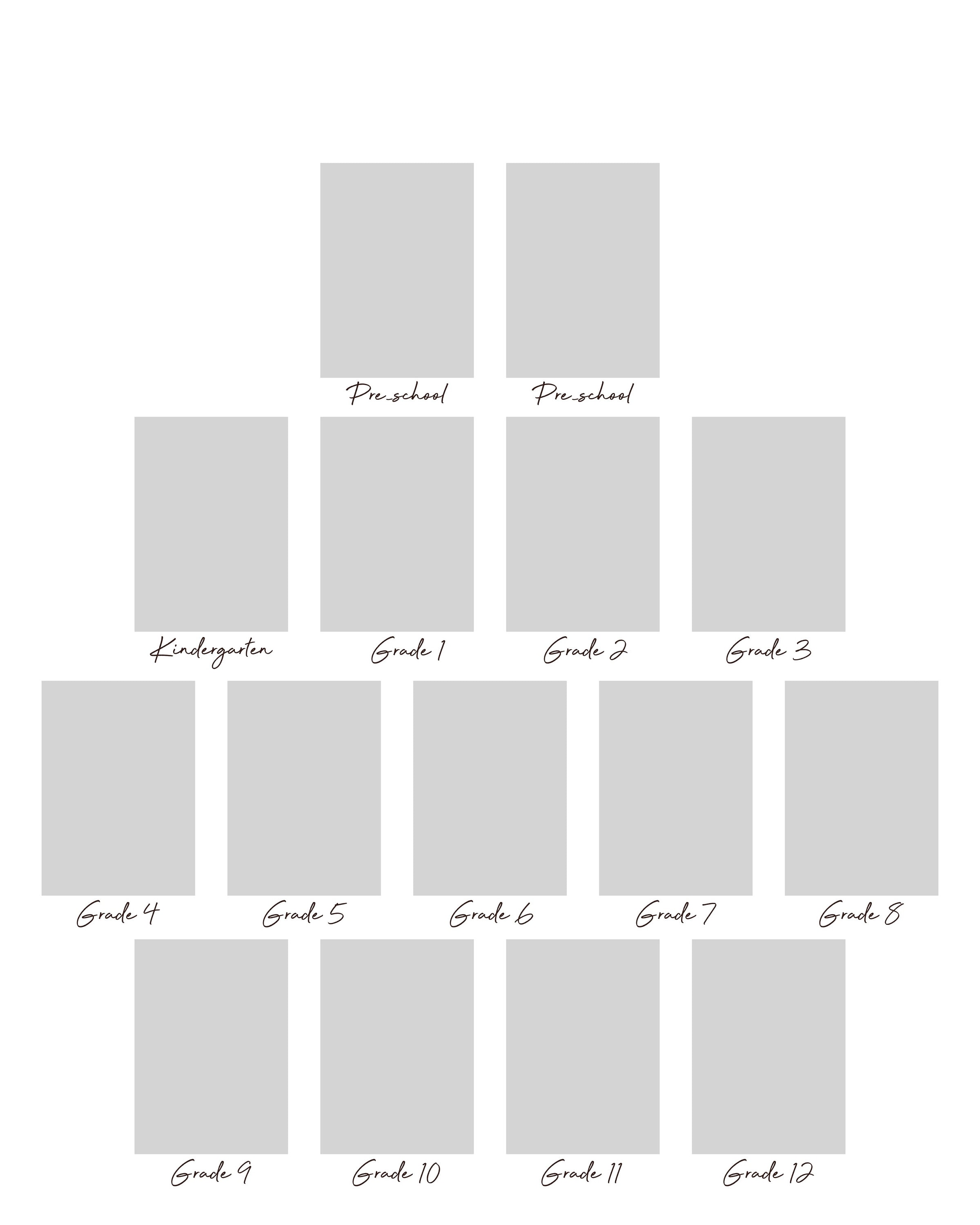 Editable School Photo Sign School Photo Frame Back to School School ...