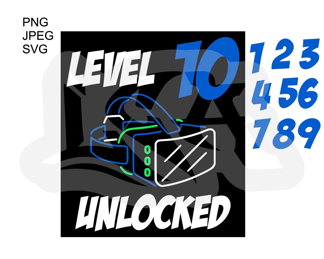 Virtual Reality Birthday Shirt Design Bundle Svg Png Jpeg Sublimation ...