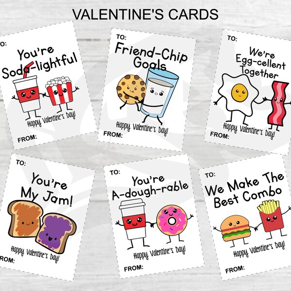 Punny Valentines - Etsy