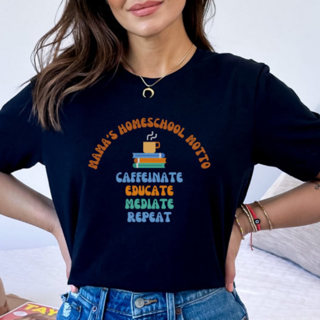 Homeschool Mom Shirt, Homeschooling Mom, Homeschoolers, Back to School ...
