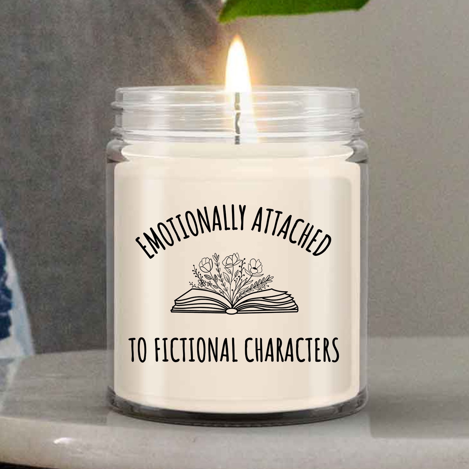 Book Candle, Book Candles, Book Lovers Candle, Bookish Candles ...