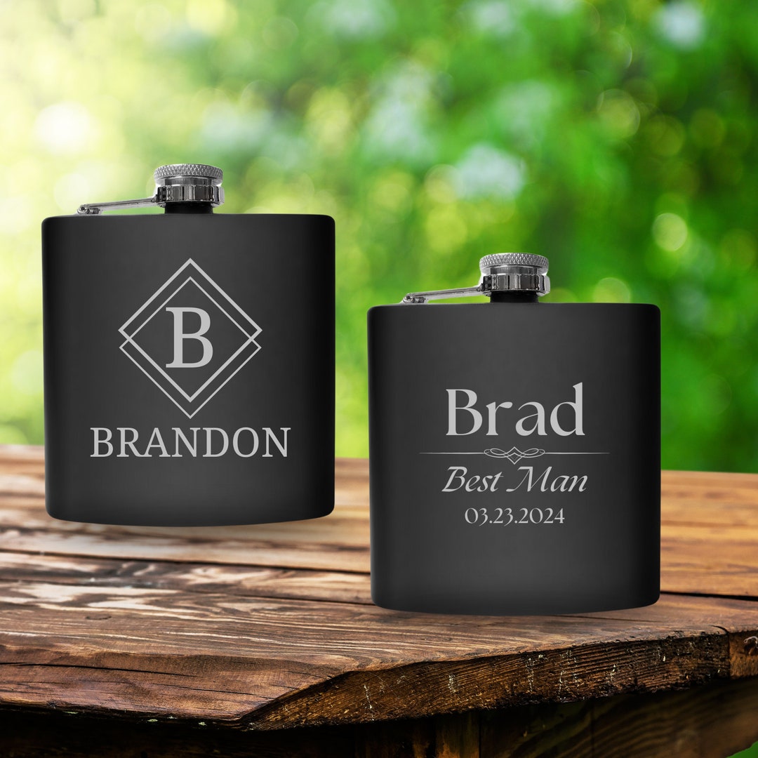 Personalized Flask, Custom Flask, Whiskey Decanter, Engraved Flask ...