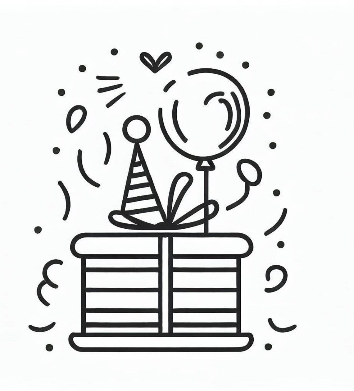 Cute Cat Birthday Card Printable , Happy Birthday Card for Kids Pdf ...