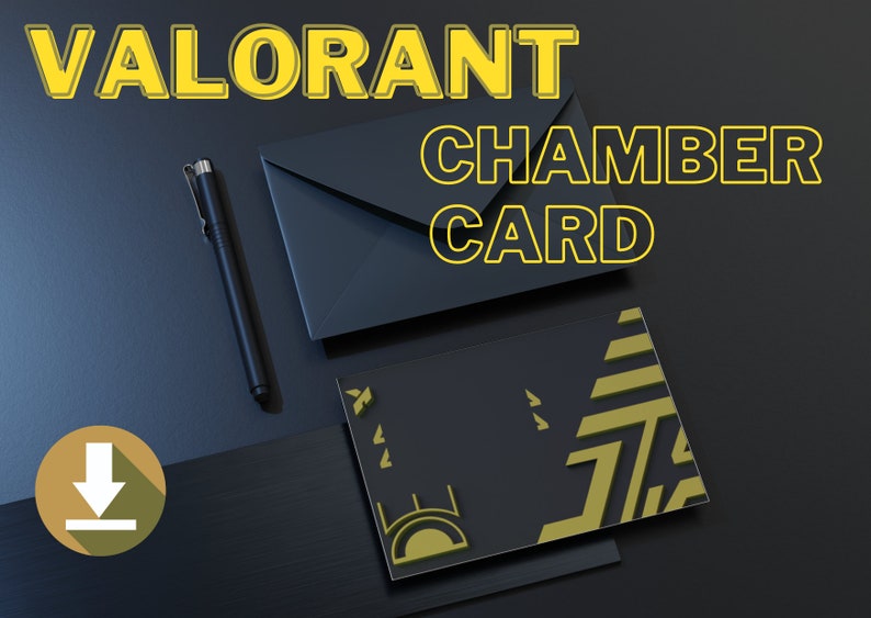 Valorant Chamber Card / Chamber Birthday Card / Digital - Etsy
