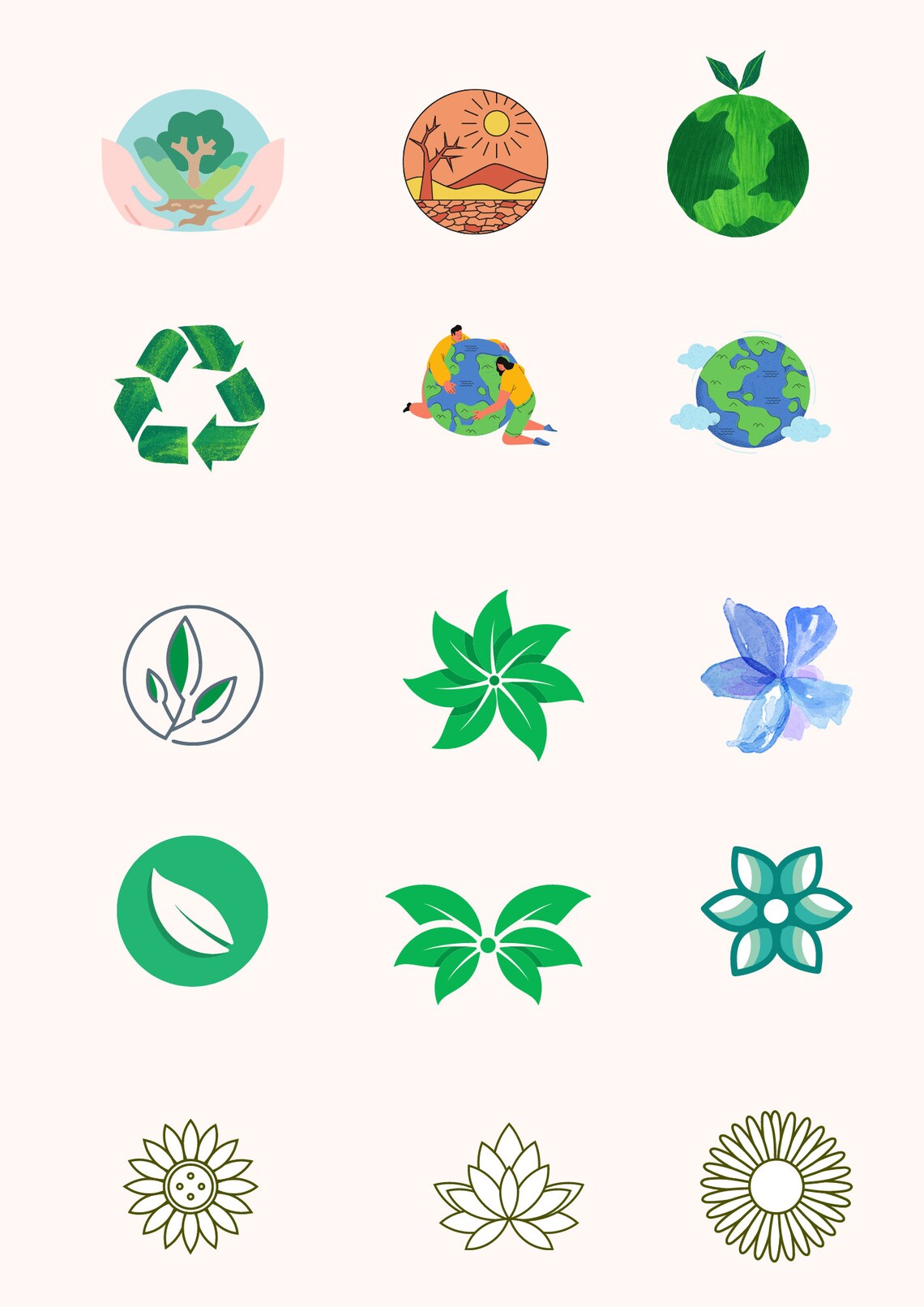 Printable Nature Themed Award Chart Child Behavior Chart Instant ...