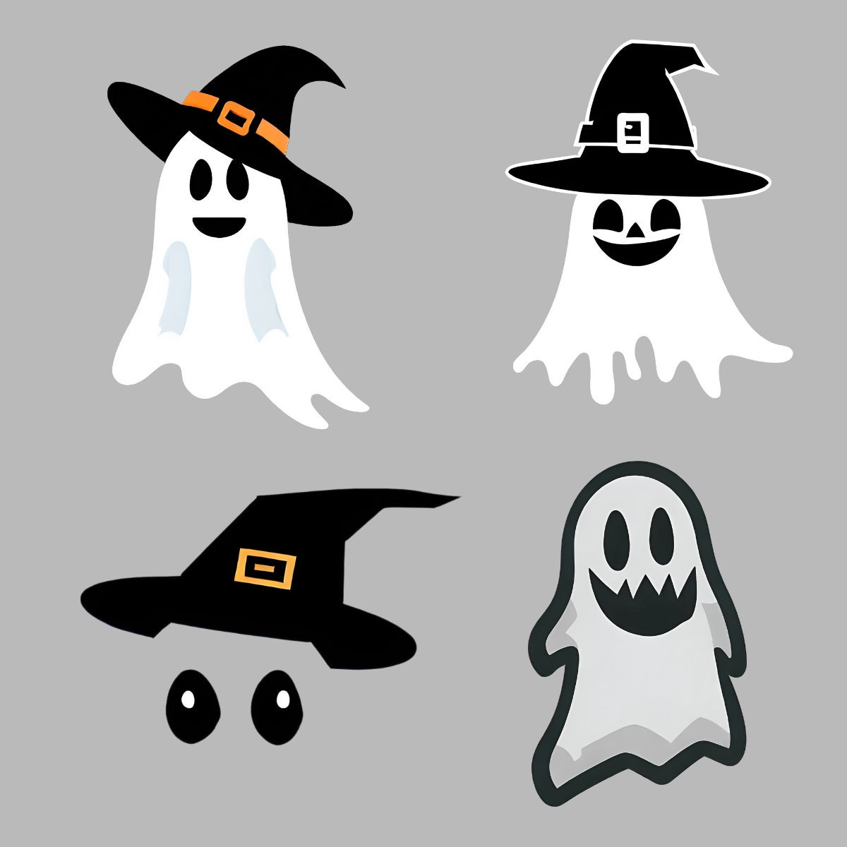 Halloween Scary SVG Bundle, Halloween Ghost and Pumpkın Printable Svg ...