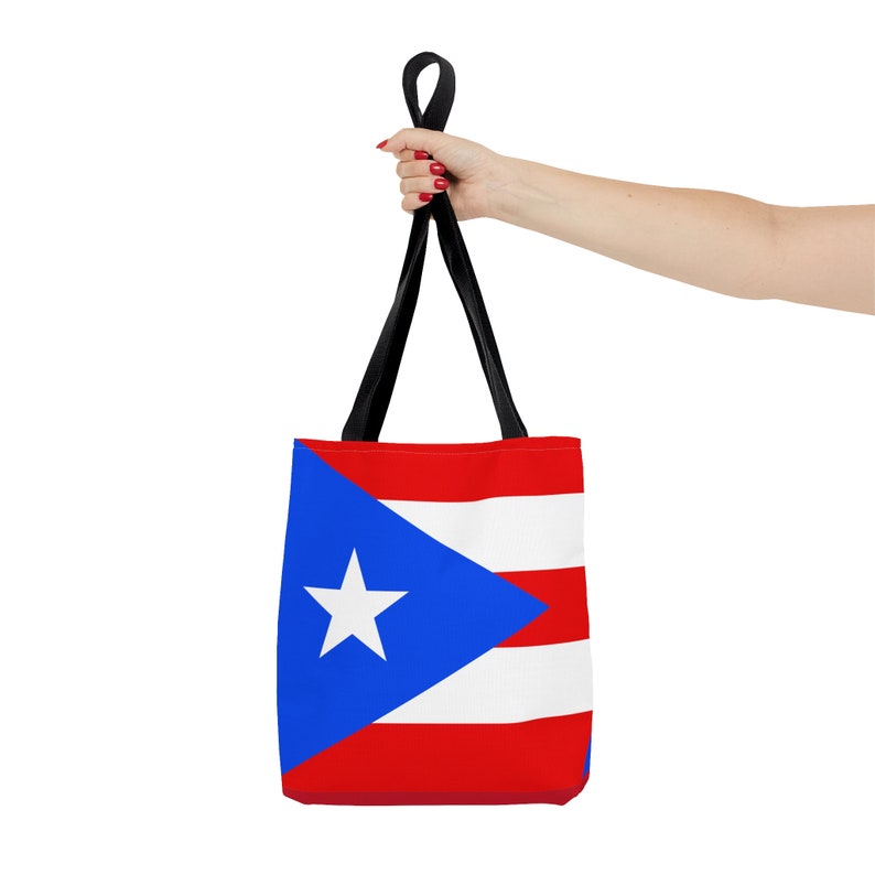 Puerto Rico Flag Tote Bag - Etsy