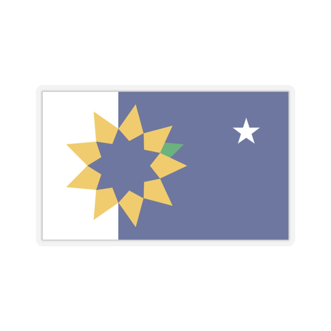 Topeka Kansas Flag Stickers - Etsy