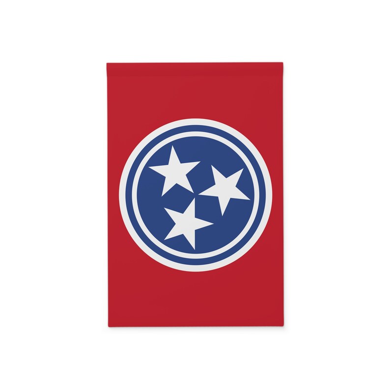 Tennessee Tri Star Flag Garden Banner - Etsy