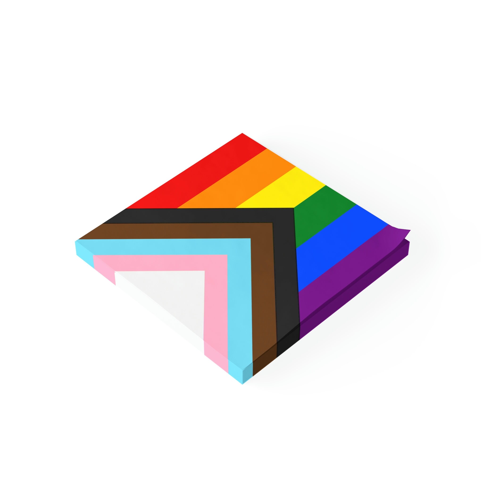Progress Pride Rainbow Flag LGBTQ Post-it® Note Pads - Etsy