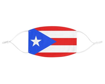 Puerto Rico Flag Face Mask W/ Interior Filter Pocket Reusable Cotton ...