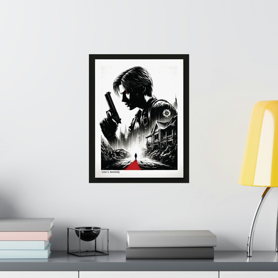 Leon Fan Art Poster / RE Fanmade Poster - Etsy
