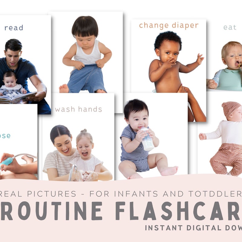 Toddler Flash Cards - Etsy UK