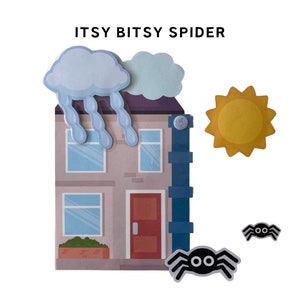 Bundle of 5 Nursery Rhyme Props. Wheels on the Bus, Old Macdonald, 5 ...